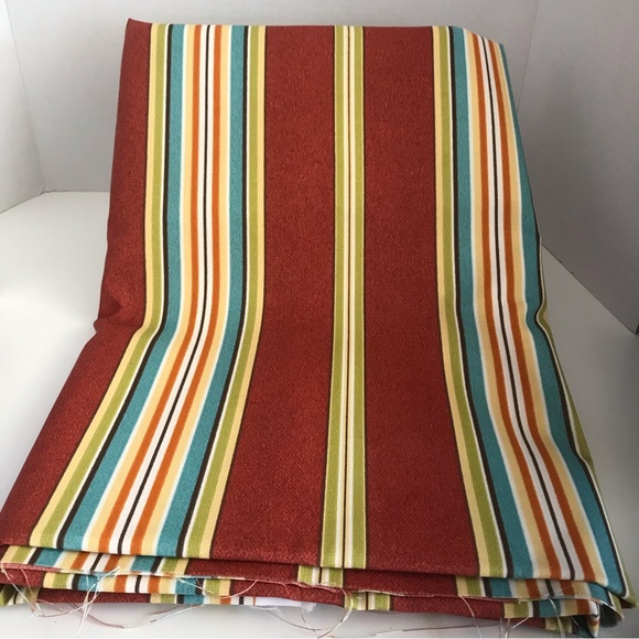 Other | Outdoor Decor Fabric Stripe 9535 An Original Screen Print ...